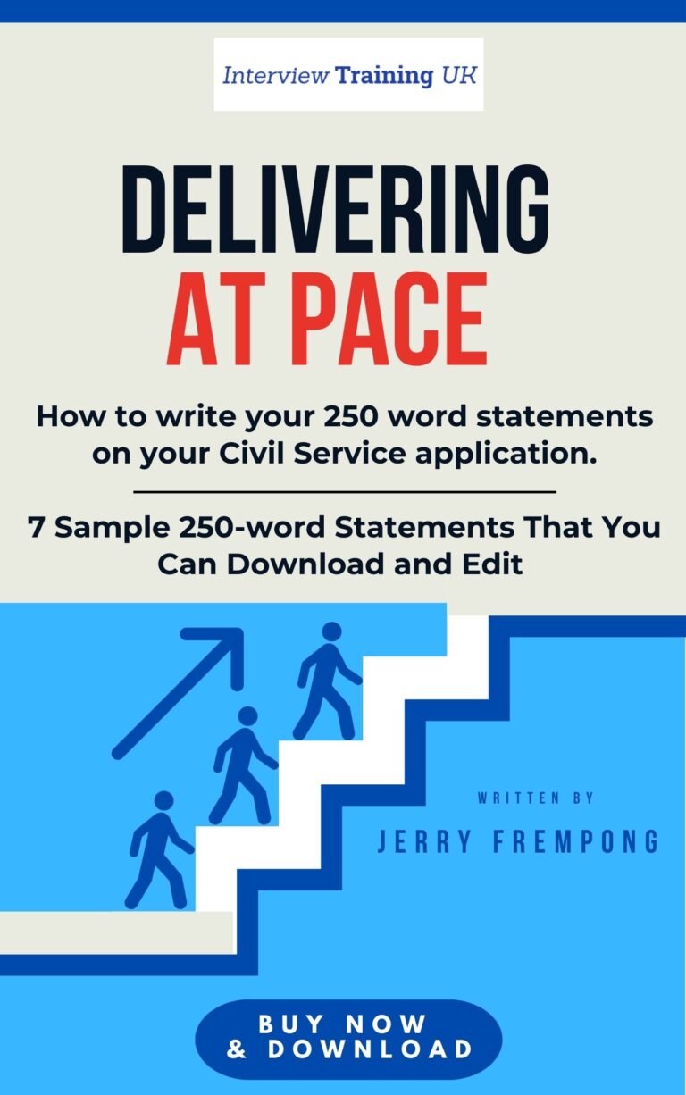 Delivering at Pace Example Answers - Interview Training
